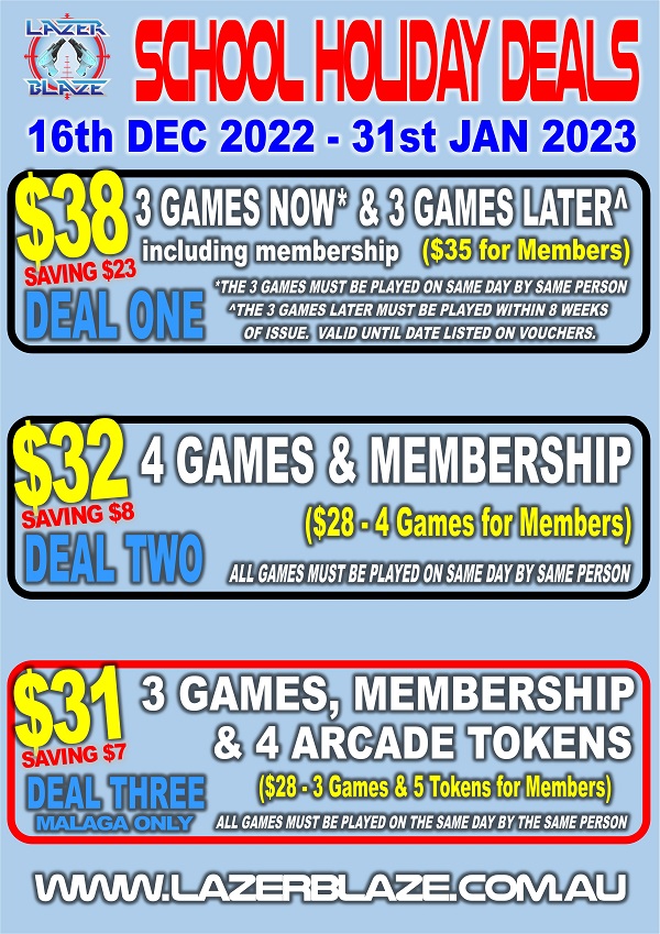 Laser Tag Perth | 3 great locations | Laser Blaze Games